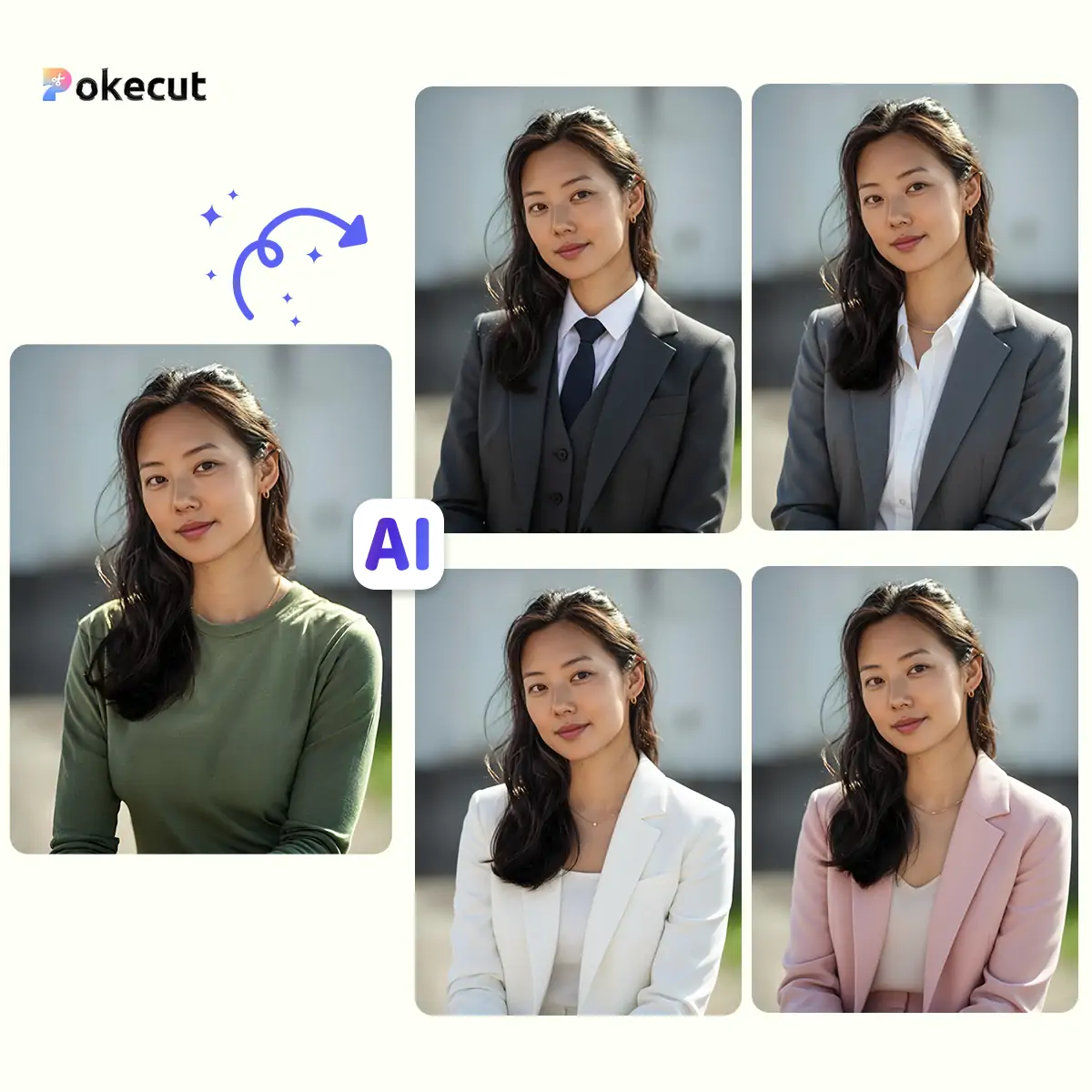 Tambahkan Jas ke Foto Online Gratis Mudah | Pokecut