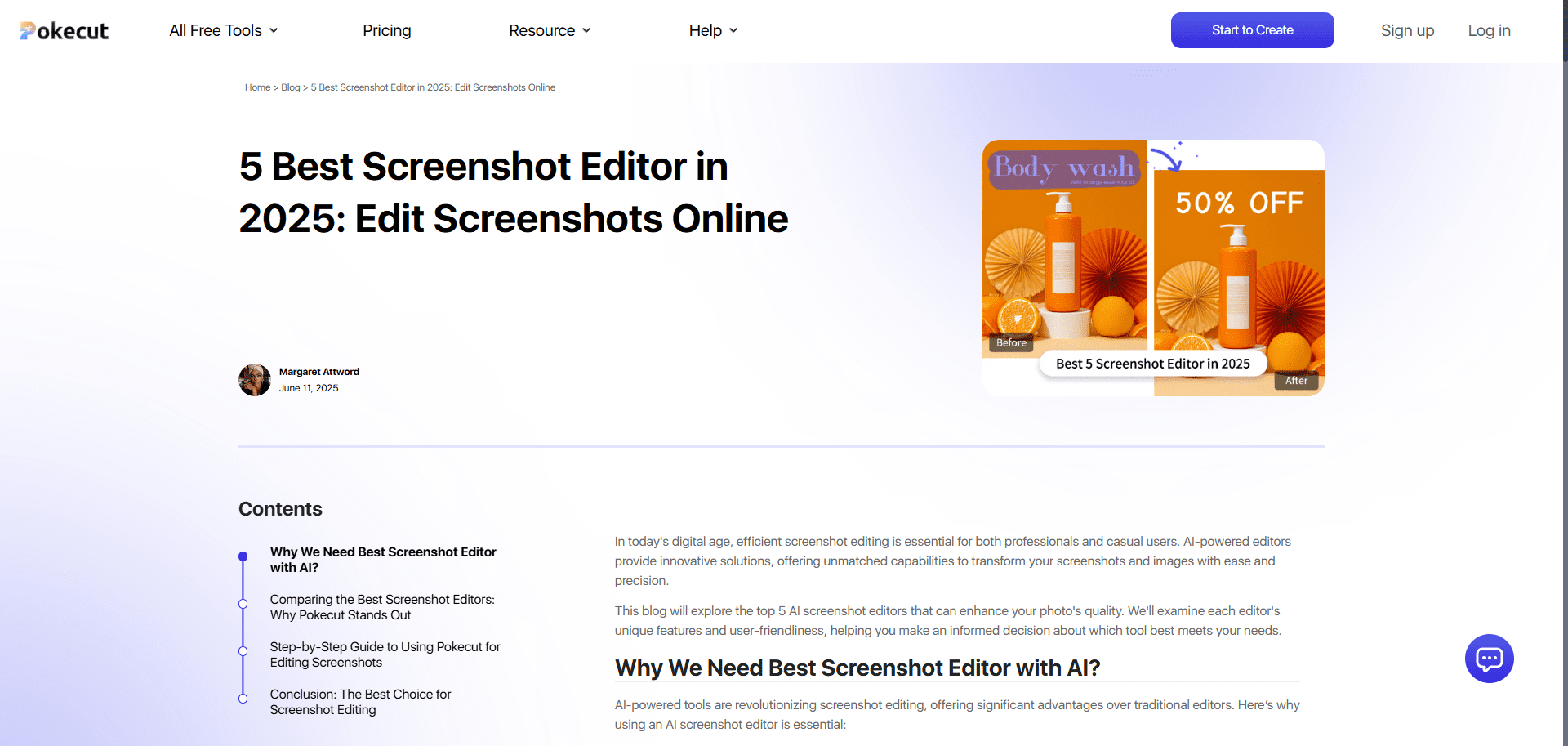 5 Best Screenshot Editor in 2025 | Pokecut