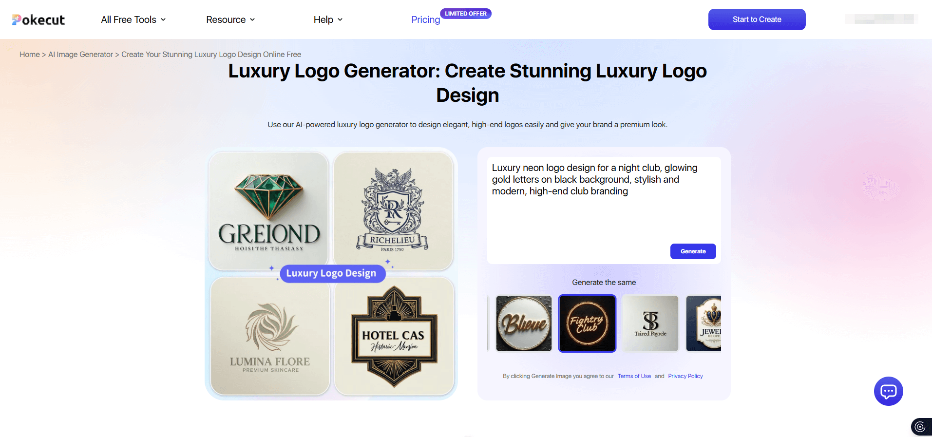 Create Your Stunning Luxury Logo Design Online Free