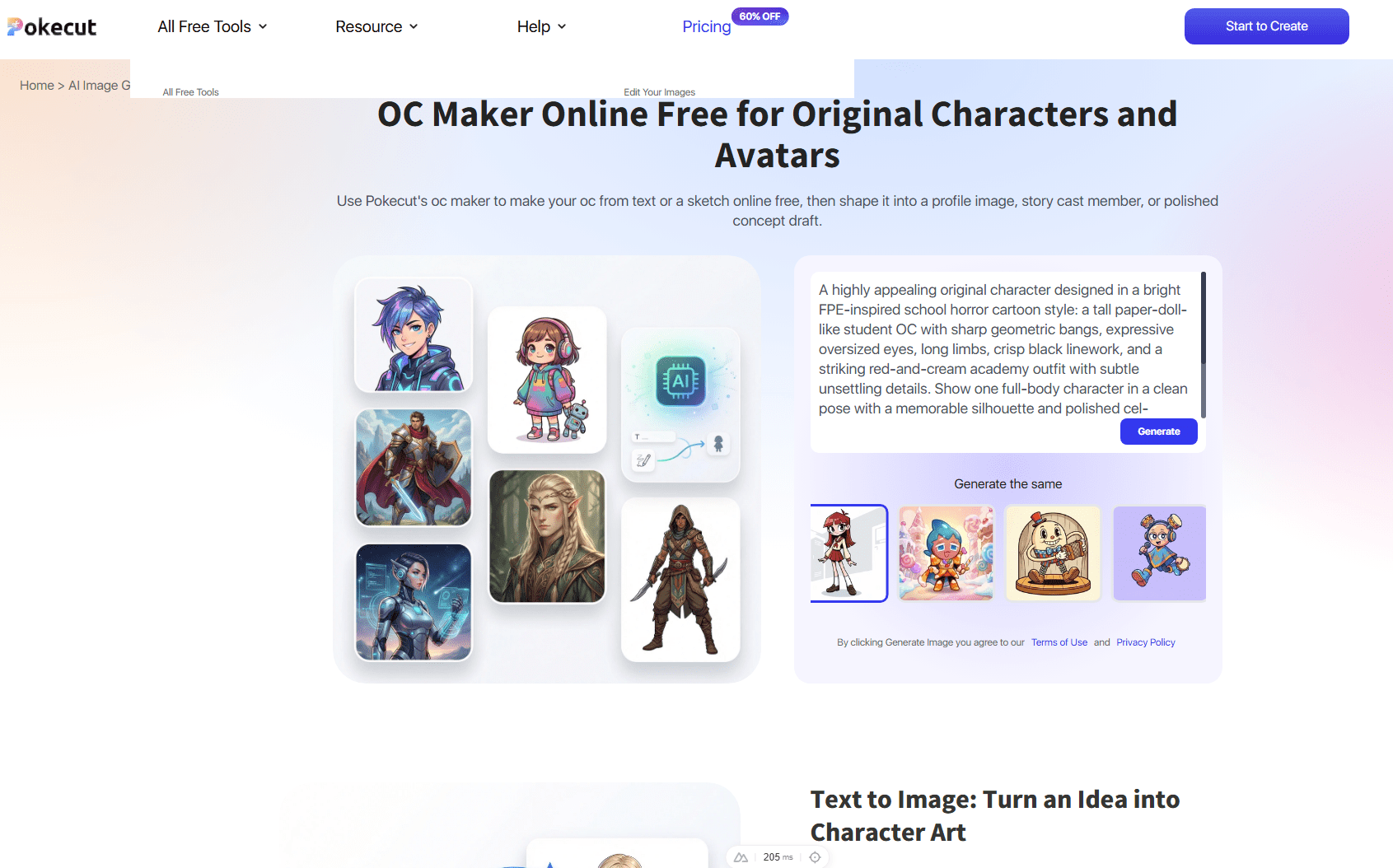 OC Maker Online Free for Original Characters | Pokecut