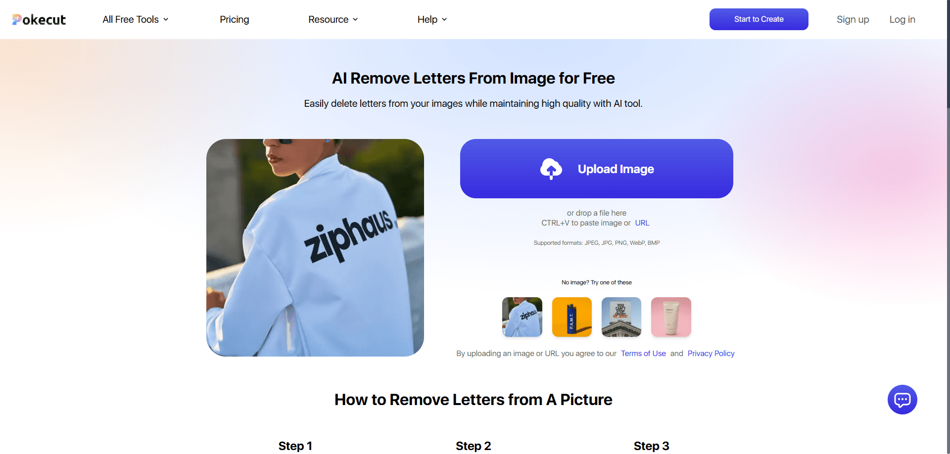 Remove Letters from Image Online Free | Pokecut Remove Letters from Image Online Free | Pokecut